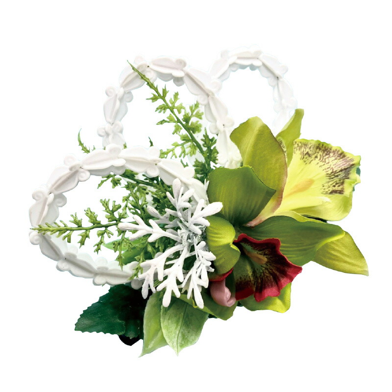 【楽天市場】フラダンス衣装 髪飾り 花飾り ヘアクリップ イベント フラ アレンジ ヘアクリップ KC-331 クイーンシンビジューム ...