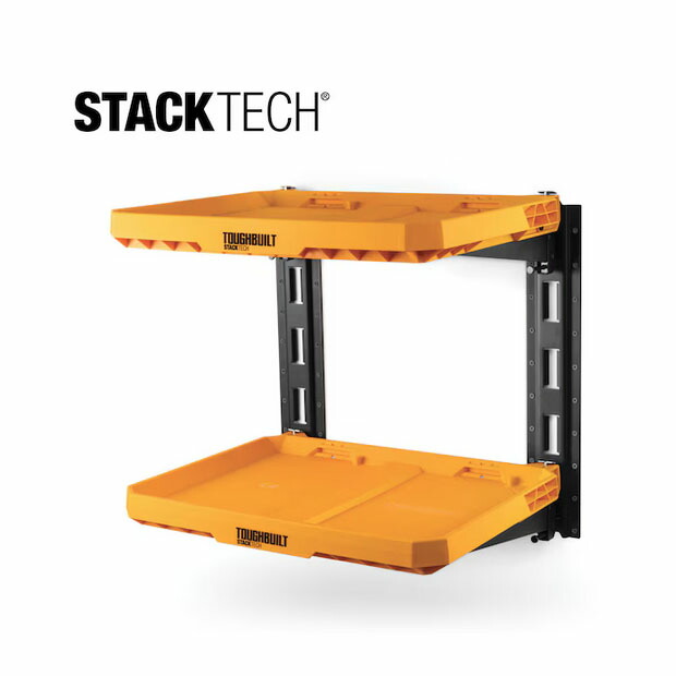 【楽天市場】【予約4～5月頃入荷予定】TOUGHBUILT（タフビルト）STACK TECH(スタックテック) 2シェルフ収納システム 工具箱専用棚 TB-B1S3-M-20：THE DIY ...