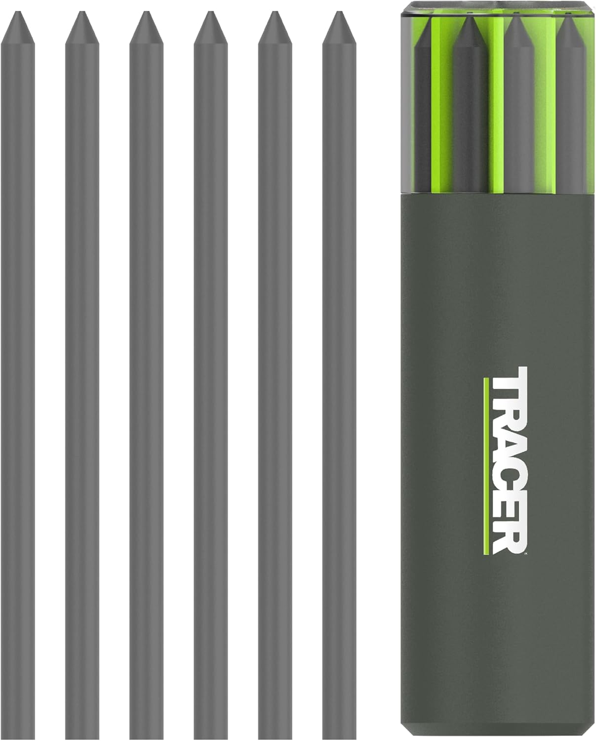 【楽天市場】TRACER(トレイサー) 替え芯6本パック（ブラック2B）5.2mm ATPL1：THE DIY DEPOT 楽天市場店