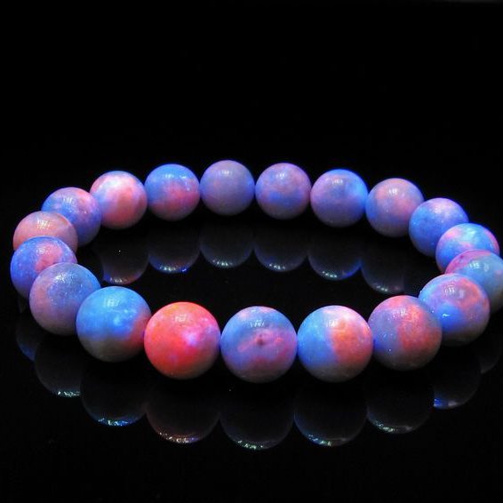 【楽天市場】ハックマナイト ブレスレット 12mm ハックマン石 ブレス カラーチェンジ Hackmanite Bracelet テネブレッ ...