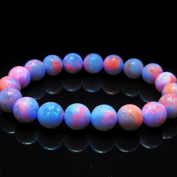 【楽天市場】ハックマナイト ブレスレット 11mm ハックマン石 ブレス カラーチェンジ Hackmanite Bracelet テネブレッ ...