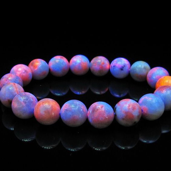 【楽天市場】ハックマナイト ブレスレット 12mm ハックマン石 ブレス カラーチェンジ Hackmanite Bracelet テネブレッ ...