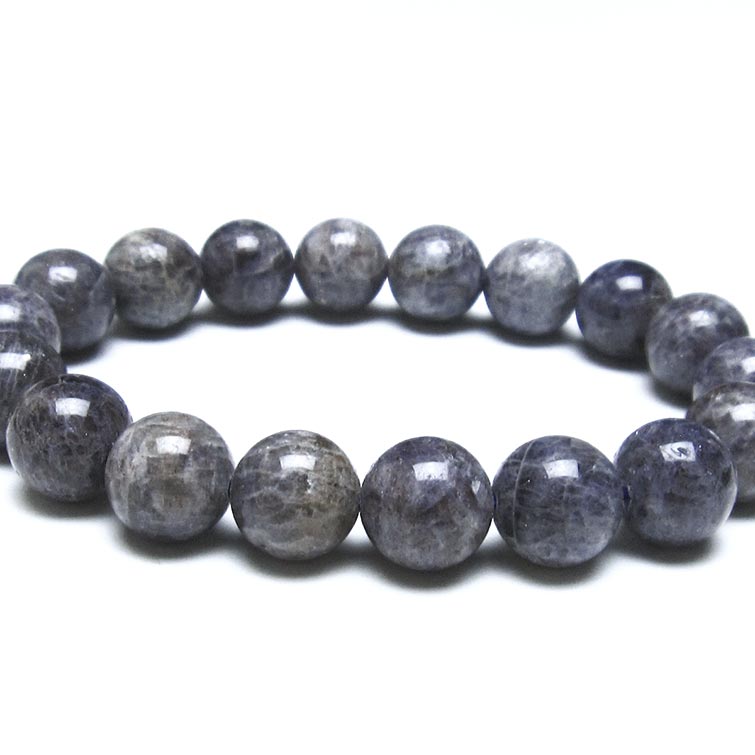 【楽天市場】アイオライト ブレスレット 11mm 一点物 メール便可 [M便 1/10] 111-38698：天然石・パワーストーンの東昇