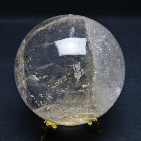 【楽天市場】水晶 丸玉 72mm 台座付属 水晶玉 球体 玉 浄化用水晶 crystal quartz インテリア すいしょう 一点物 送料 ...