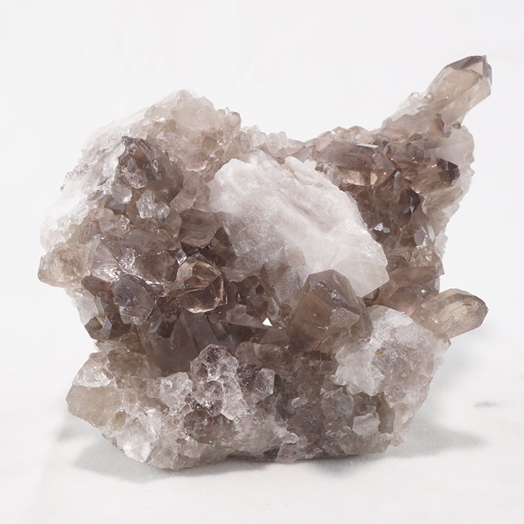 【楽天市場】スモーキークォーツ クラスター ブラジル産 モリオン 黒水晶 原石 一点物 送料無料 282-357：天然石・パワーストーンの東昇