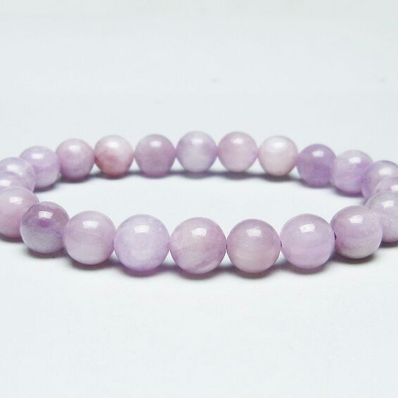 【楽天市場】クンツァイト ブレスレット 9mm ミルキークンツァイト ブレス bracelet 一点物 メール便可 [M便 1/10] 111 ...