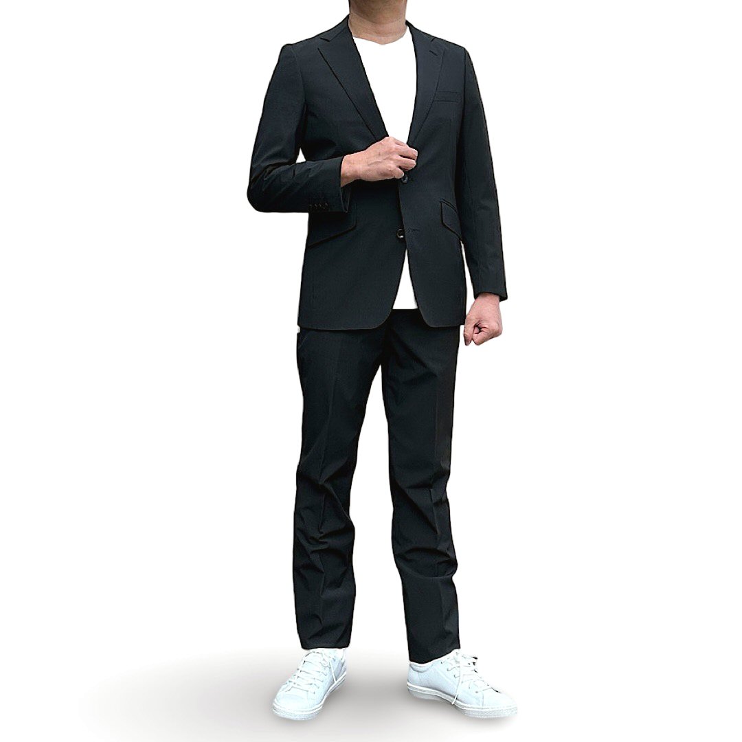 【楽天市場】D'or Homme【ドールオム】黒無地シングルスーツ春夏モデルナロースタイル セットアップビジネス カジュアル ビジカジ：toto・noel