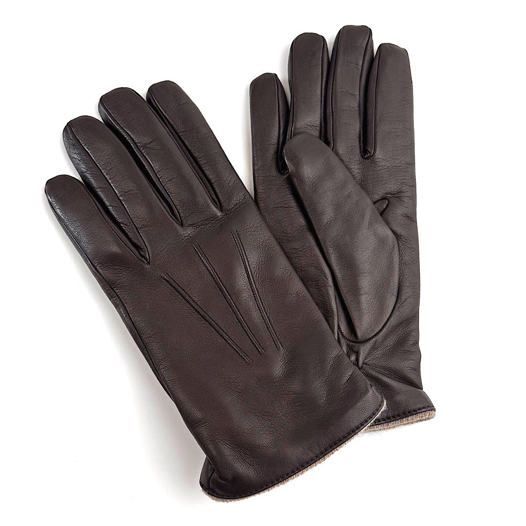 【楽天市場】D'URBAN【ダーバン】定価28,600円（税込）イタリア製 羊革 レザーグローブダークブラウン サンプル品 訳有：toto・noel