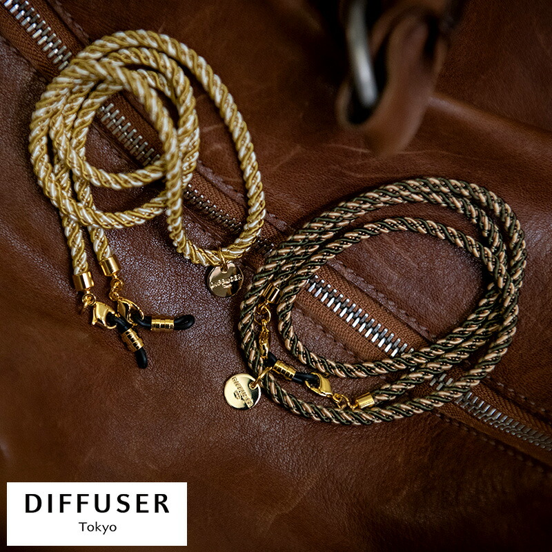 【楽天市場】メガネチェーン メンズ レディース 日本製 おしゃれ DIFFUSER EDO TWIN BRACECODE 2 和装 グラスコード 眼鏡チェーン 眼鏡ストラップ 落さない 紐 ...