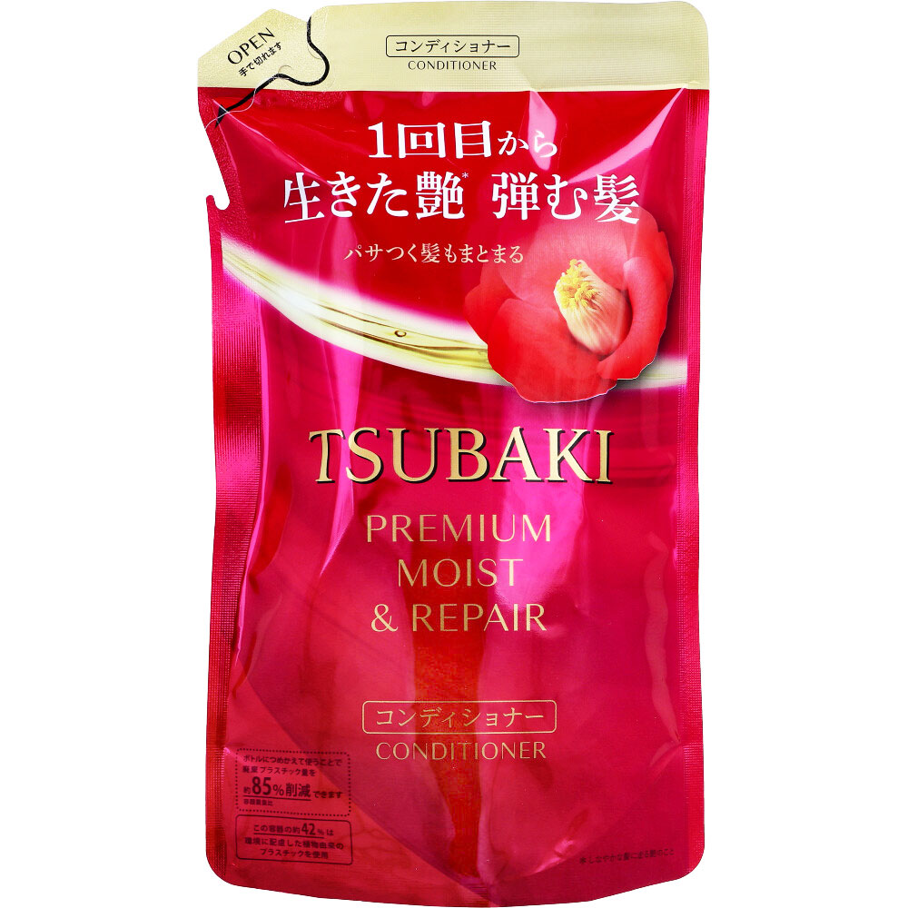 【楽天市場】TSUBAKI(ツバキ) プレミアム モイスト＆リペア コンディショナー 詰替用 300mL ×18点セット：Tough-Z 楽天市場店