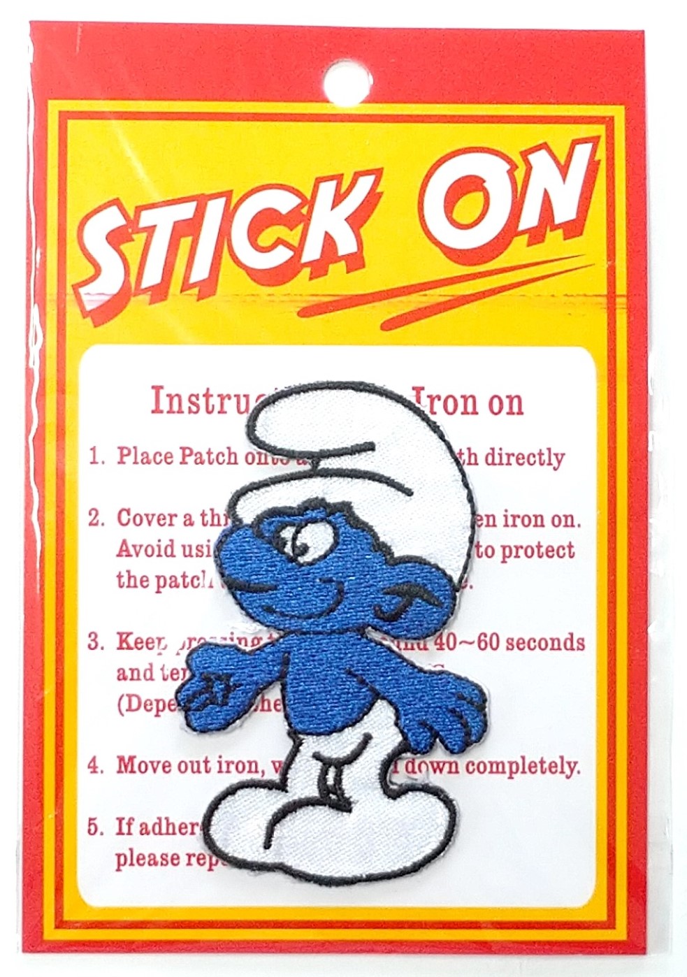【楽天市場】Lcワッペン「 Smurf 」STIK ON レーシングの刺繍ワッペン ：Tough-Z 楽天市場店