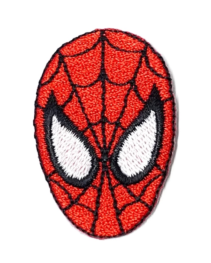 【楽天市場】Lcワッペン「スパイダーマン（フェイス）」可愛いイラストの刺繍ワッペン ：Tough-Z 楽天市場店