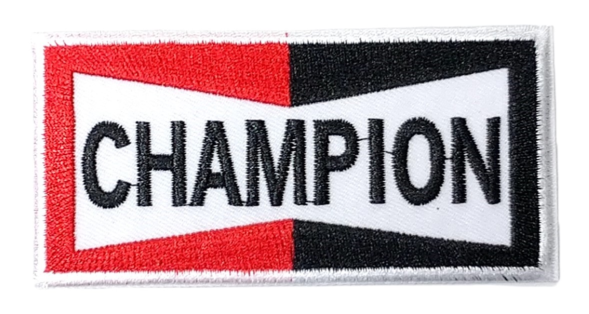 【楽天市場】Lcワッペン「 CHAMPION（中）」約W98xH47mm レーシングの刺繍ワッペン：Tough-Z 楽天市場店