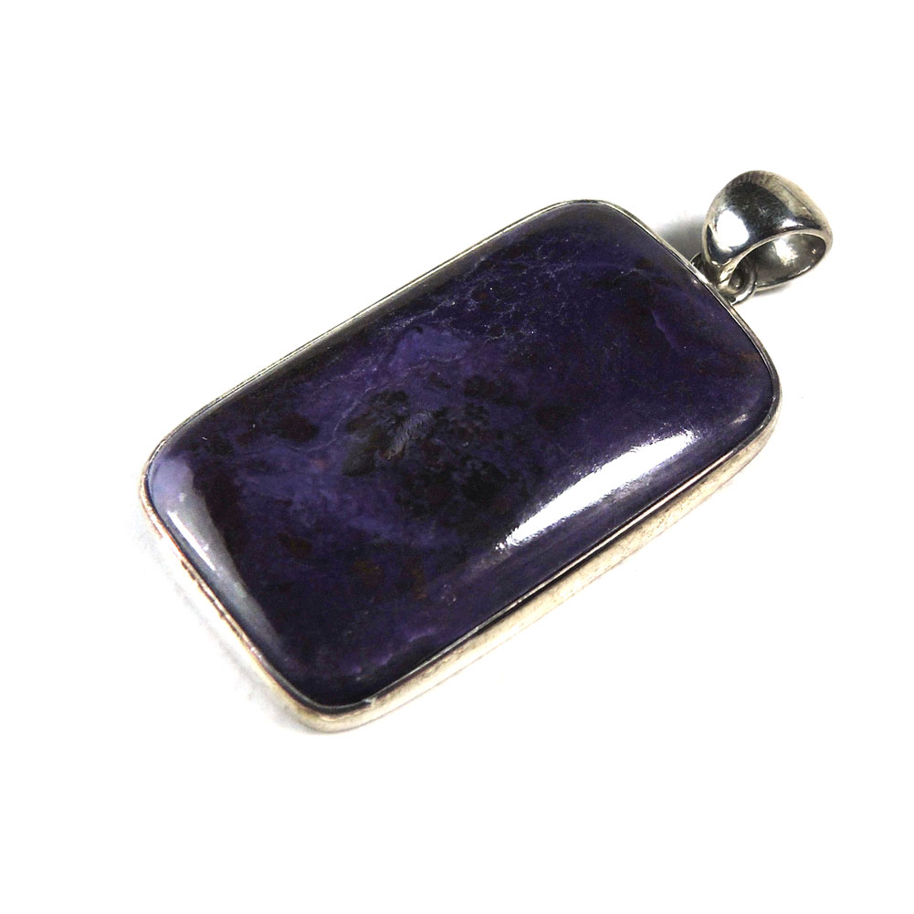 【楽天市場】【クーポンで10%OFF】スギライト ペンダントヘッド 産地 南アフリカ共和国 金具 シルバー925 sugilite 杉石 ...