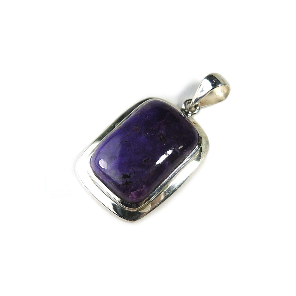 【楽天市場】【クーポンで10%OFF】スギライト ペンダントヘッド 産地 南アフリカ共和国 金具 シルバー925 sugilite 杉石 ...