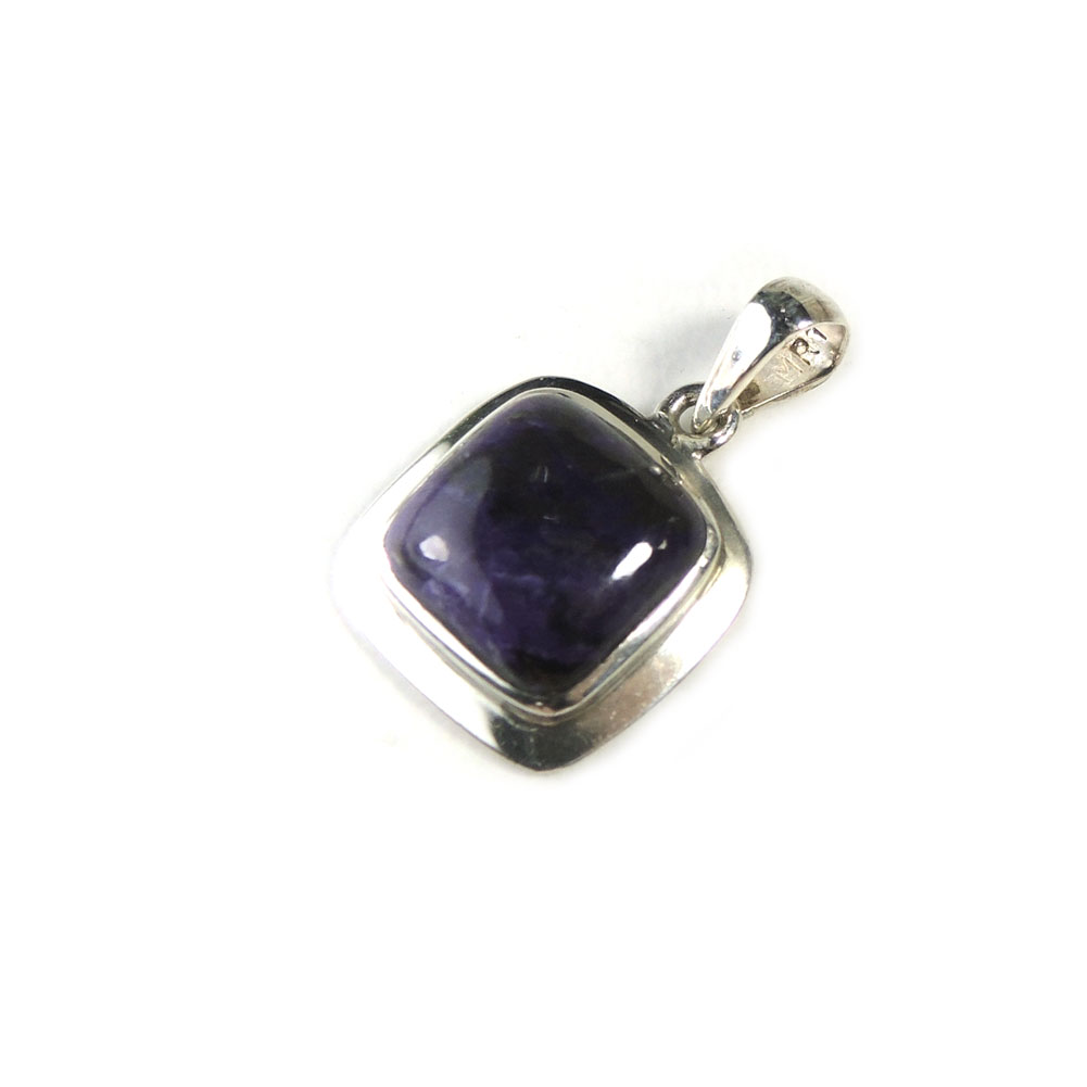 【楽天市場】【クーポンで10%OFF】スギライト ペンダントヘッド 産地 南アフリカ共和国 金具 シルバー925 sugilite 杉石 ...