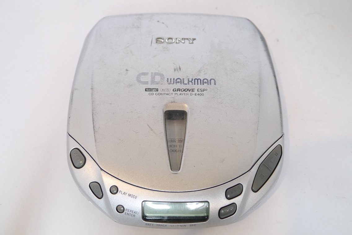 【楽天市場】【中古】SONY ソニー CDウォークマン WALKMAN ポータブルCDプレイヤー (シルバー) D-E400：リモコンタウンエコ 楽天市場店