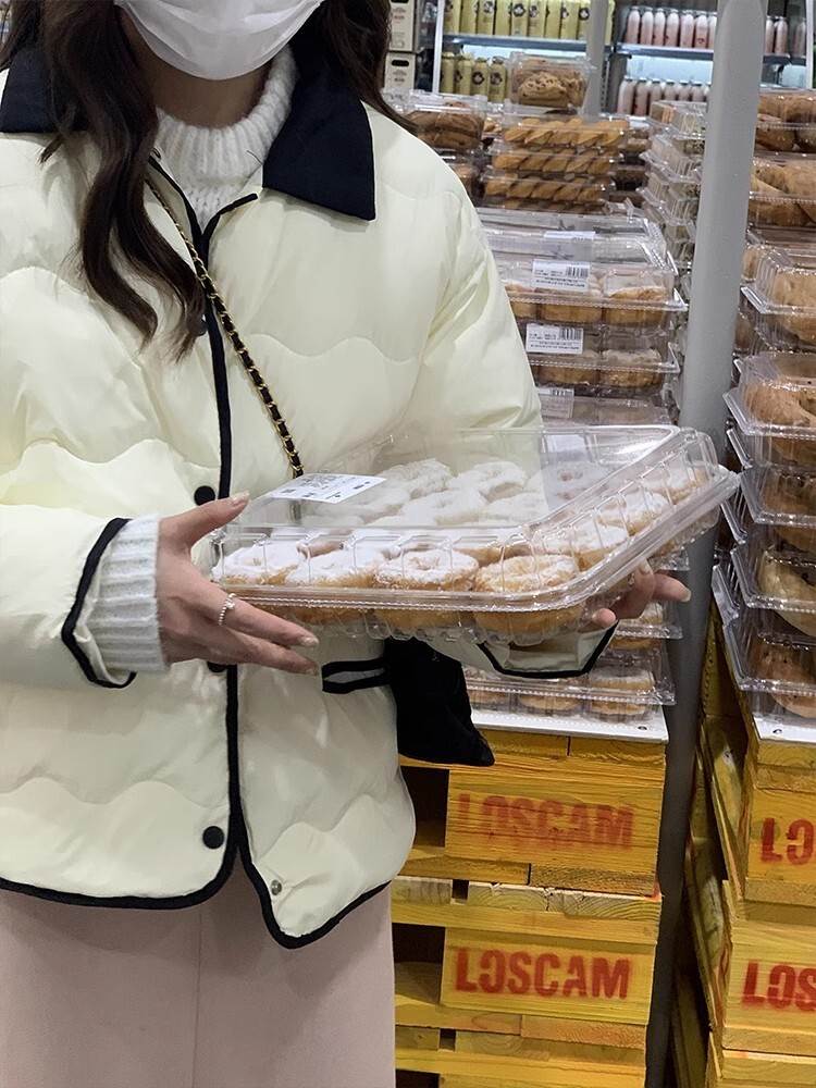 【楽天市場】クール かっこいい ポケット こなれ感 防風 ショート丈 ベーシック 大人可愛い ボタン 中綿 大人女子 防寒 バイカラー ...