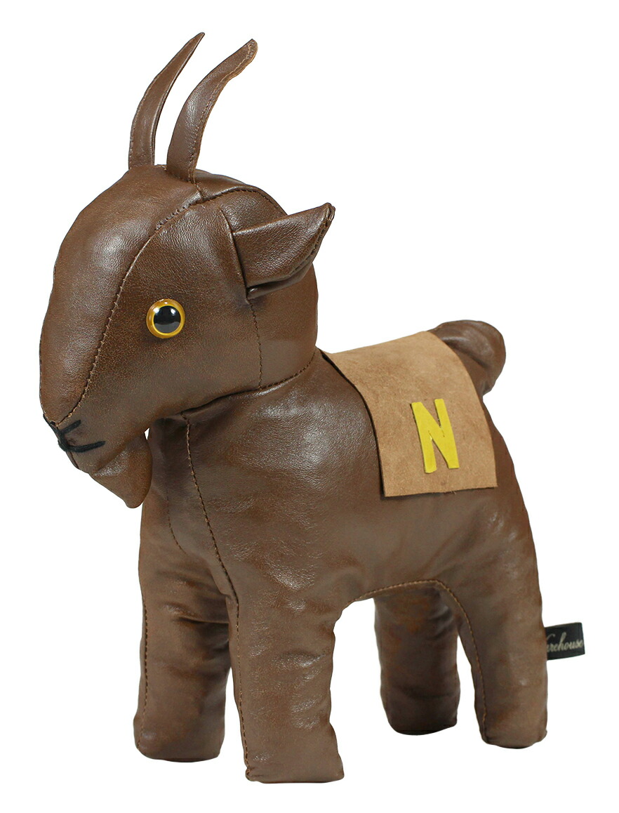 【楽天市場】WAREHOUSE & CO. ["Lot 5243 GENUINE LEATHER MASCOT DOLL USNA "GOAT ...