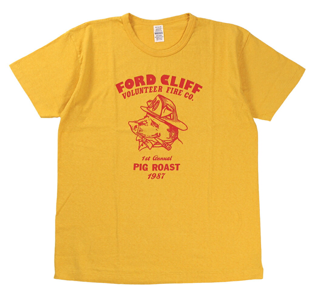 【楽天市場】WAREHOUSE & CO. ["Lot 4064 FORD CLIFF" イエロー size.S,M,L,XL]：TRACK ...