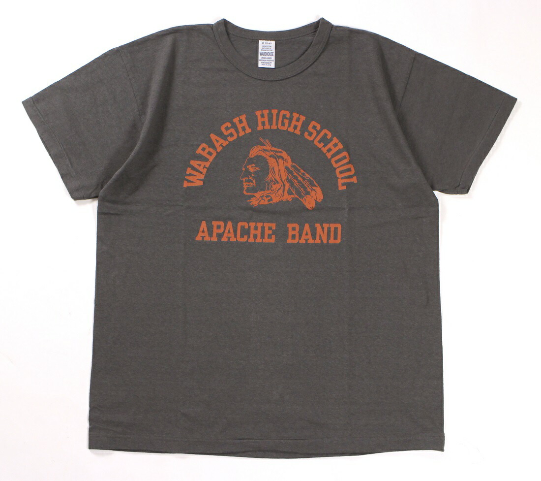 【楽天市場】WAREHOUSE & CO. ["Lot 4064 APACHE BAND" チャコール size.S,M,L,XL ...