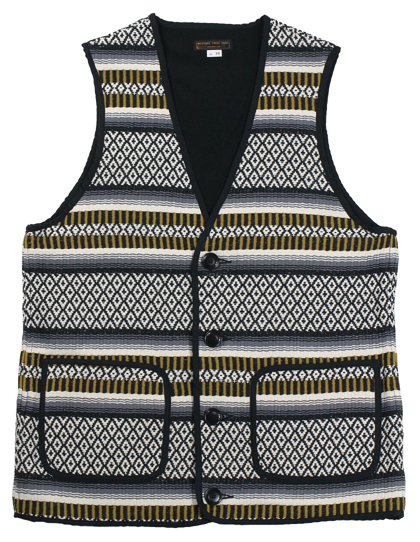 【楽天市場】WESTRIDE [-MEXICAN RUG VEST- MEXICAN RUG size.34,36,38,40,42,44 ...