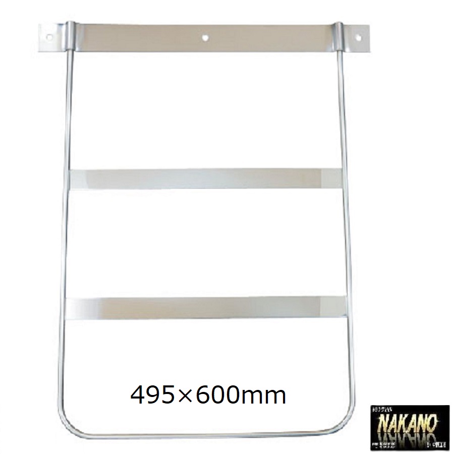 【楽天市場】トラック用 マッドガードフレーム 522063 泥よけガード ステンレス丸棒 4t車用 大（495×600mm）：トラックショップ ...
