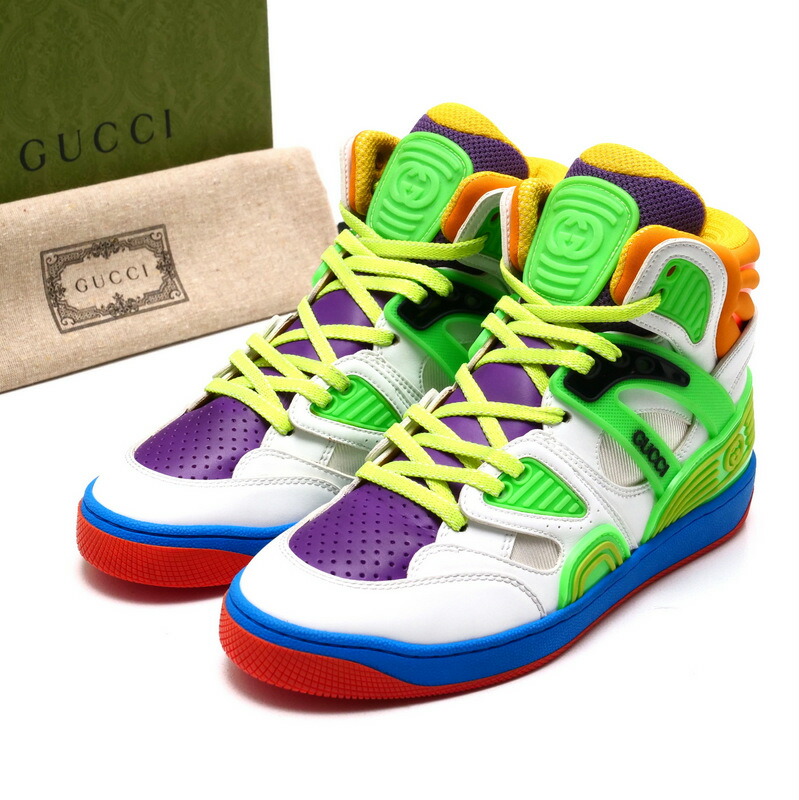 【楽天市場】 未使用品 GUCCI グッチ BASKET バスケット スニーカー サイズ37 ハイカット イタリア製 20250213/RA3226：トレード楽天市場店