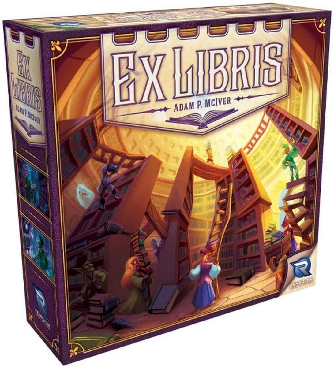 【楽天市場】ボードゲーム Ex Libris Second Edition Renegade Game Studio 魔法の街で珍しい本を集めて図書館の蔵書を戦略的に構築するハンドマネジメント ...