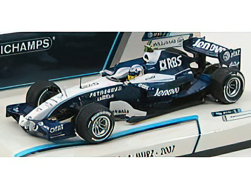 【楽天市場】WILLIAMS - F1 FW29 TOYOTA N 17 SEASON 2007 A.WURZ - BLUE WHITE ...