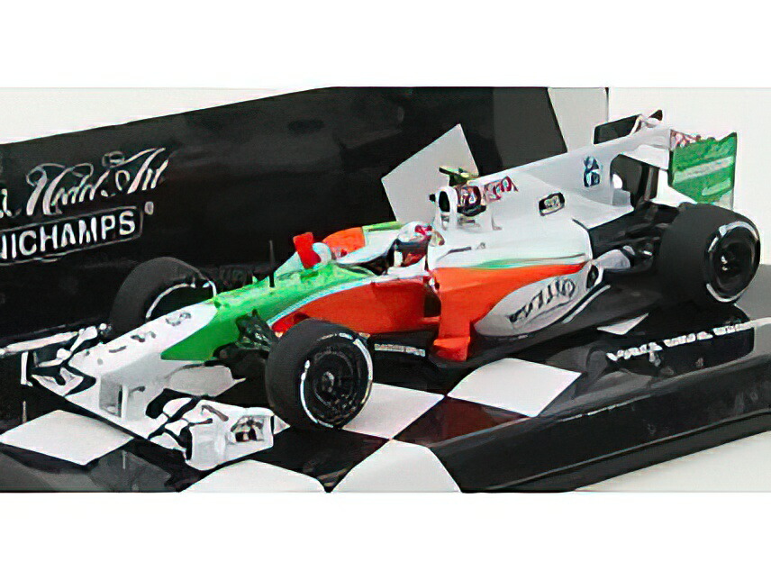 【楽天市場】FORCE INDIA - F1 VJM03 MERCEDES N 15 SEASON 2010 V.LIUZZI - WHITE ...