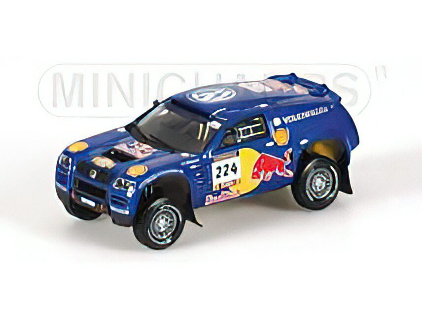【楽天市場】VOLKSWAGEN - RACE TOUAREG RED BULL N 224 RALLY PARIGI-DAKAR 2004 ...