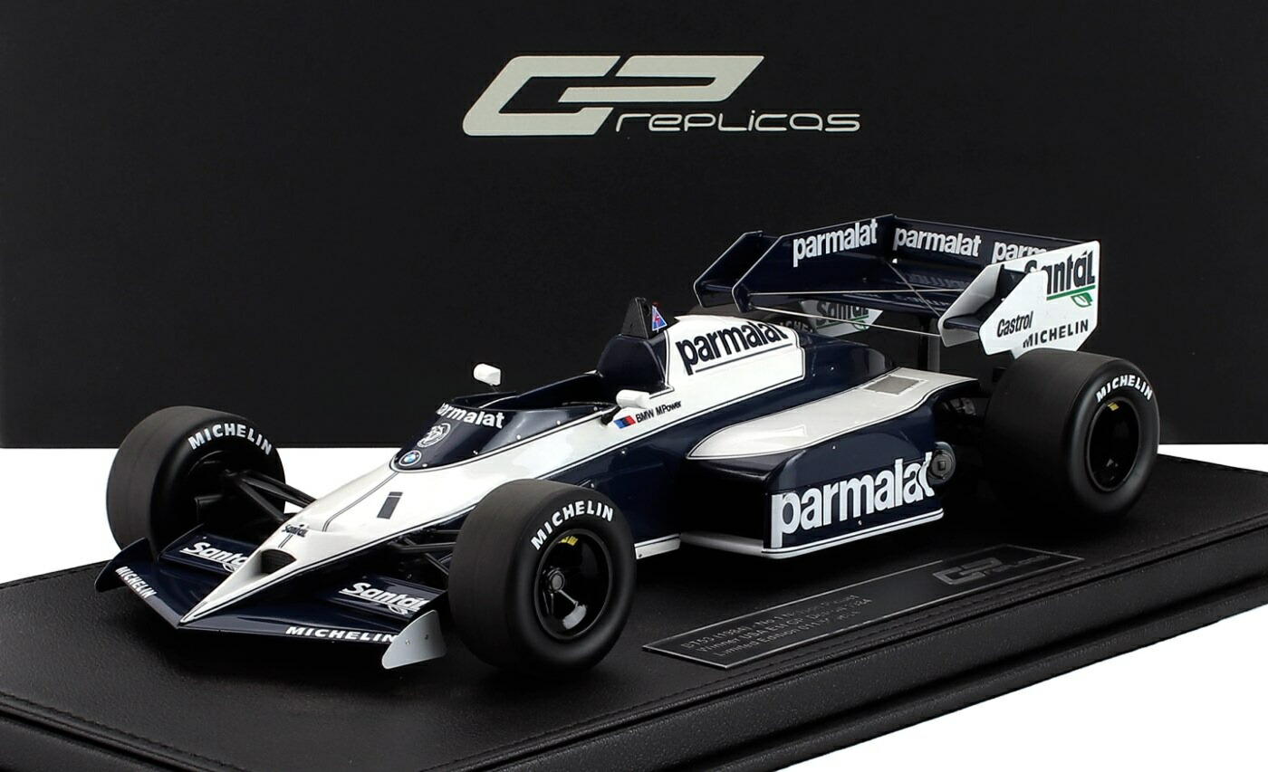 【楽天市場】BRABHAM F1 BT53 パルマラット #1 USAデトロイトGP優勝 1984 ネルソン・ピケ ホワイト/ブルー / GP ...