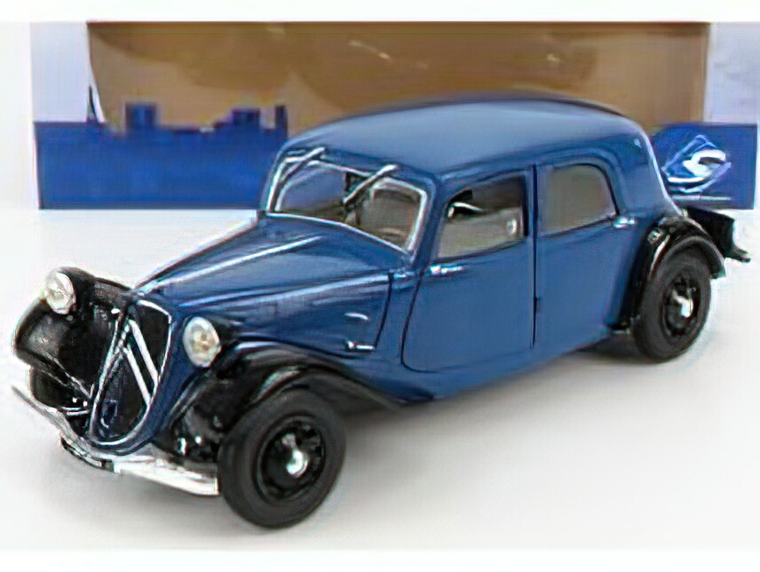 【楽天市場】CITROEN - 11CV TRACTION 1937 - BLUE BLACK /SOLIDO 1/18 ミニカー：ラストホビー