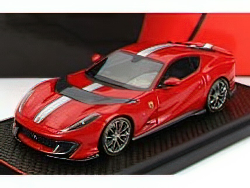 【楽天市場】FERRARIフェラーリ 812 COMPETIZIONE 2021 - ROSSO CORSA 322 - SILVER RED ...
