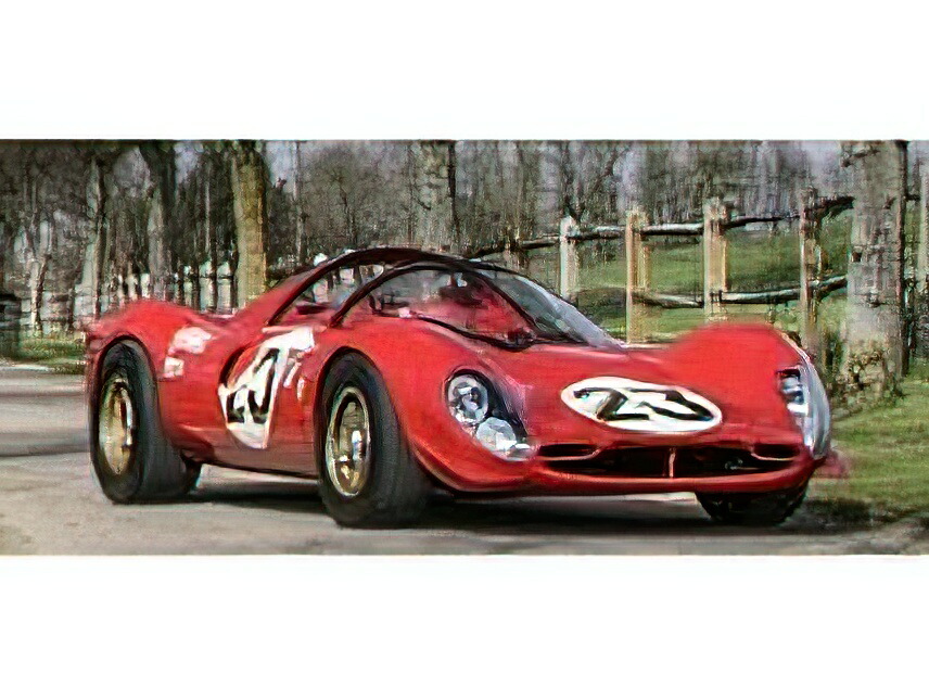 【楽天市場】【予約】2024年発売予定FERRARIフェラーリ 330P4 4.0L V12 SPIDER SPA N 23 24h ...