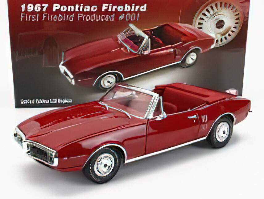【楽天市場】PONTIAC - FIREBIRD CABRIOLET 1967 - RED /ACME 1/18 ミニカー：ラストホビー
