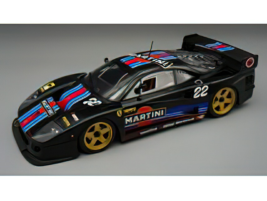 【楽天市場】【予約】2024年発売予定FERRARIフェラーリ F40 LM MARTINI RACING N 22 RACING 1996 ...