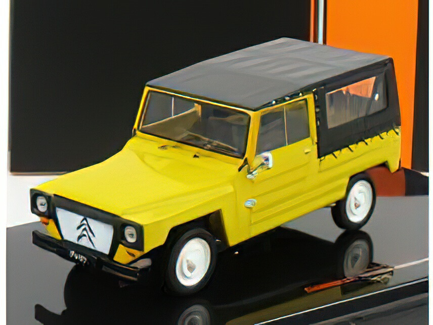 【楽天市場】CITROEN - NAMCO PONY CABRIOLET CLOSED 1975 - YELLOW BLACK /IXO 1/ ...