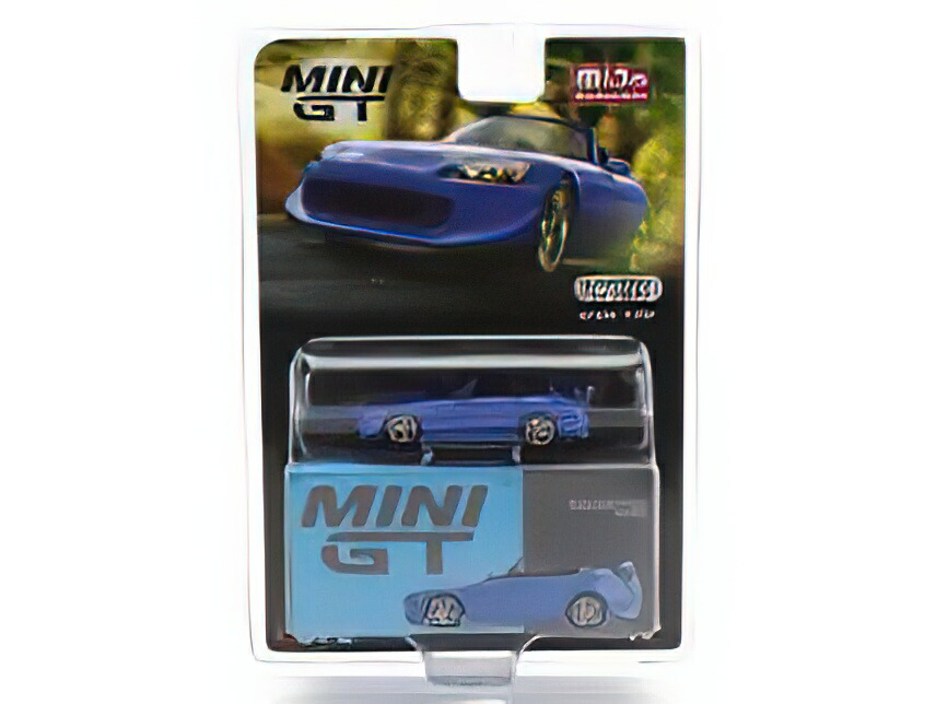 【楽天市場】HONDA - S2000 MUGEN SPIDER LHD 2000 - APEX BLUE /MINI GT 1/64ミニカー ...