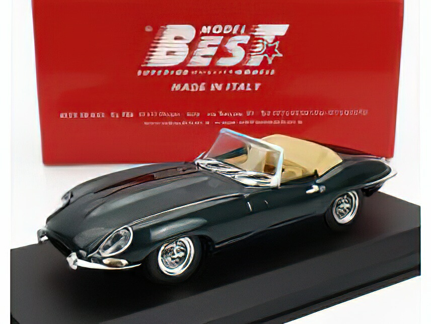 【楽天市場】JAGUAR ETYPE SPIDER 1962 GREEN/BEST-MODEL 1/43ミニカー：ラストホビー
