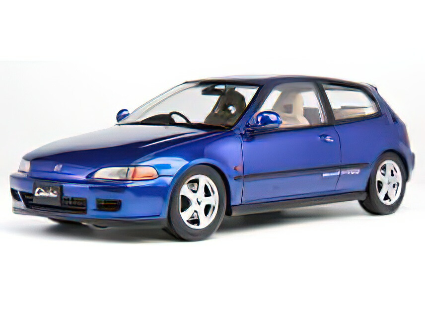 【楽天市場】【予約】12月以降発売予定HONDA CIVICシビック SIR II EG6 VTEC 1993 - BLUE /LCD 1/ ...