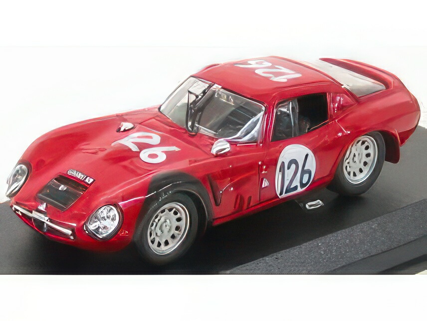 【楽天市場】ALFA ROMEO TZ2 N 126 TARGA FLORIO 1966 PINTO TODARO RED/Best-Model 1/43ミニカー：ラストホビー