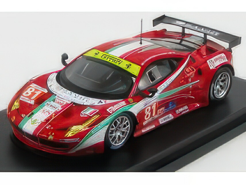【楽天市場】FERRARI 458 ITALIA 8C GTE PRO TEAM AF CORSE N 81 24h LE MANS 2012 ...