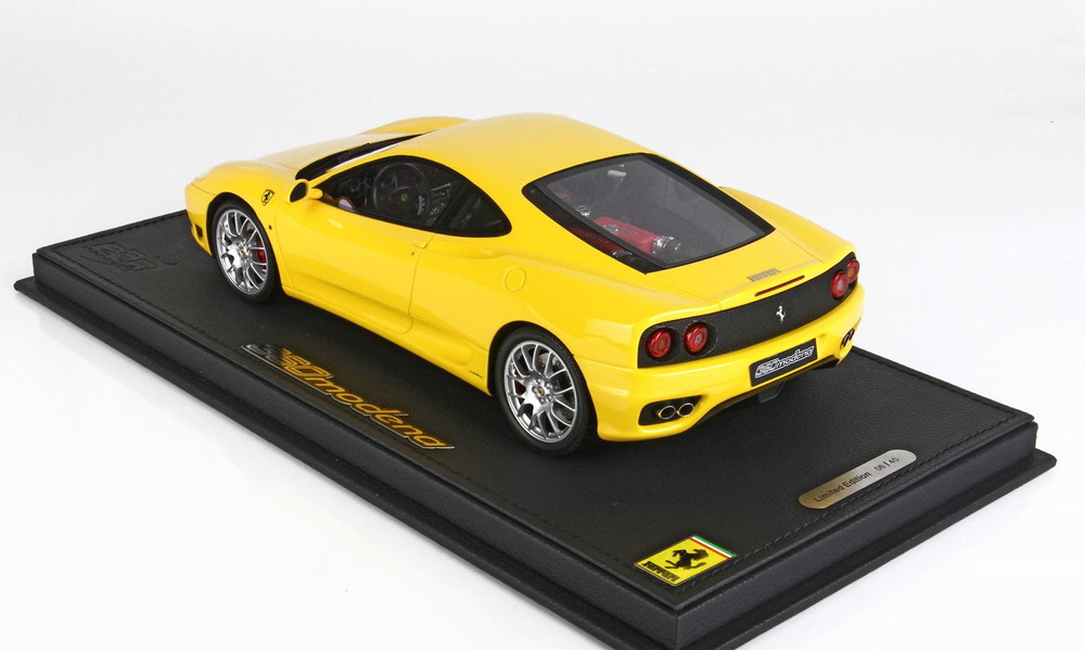【楽天市場】Ferrari 360 Modena 1999 Giallo Modena 322/BBR 1/18ミニカー：ラストホビー