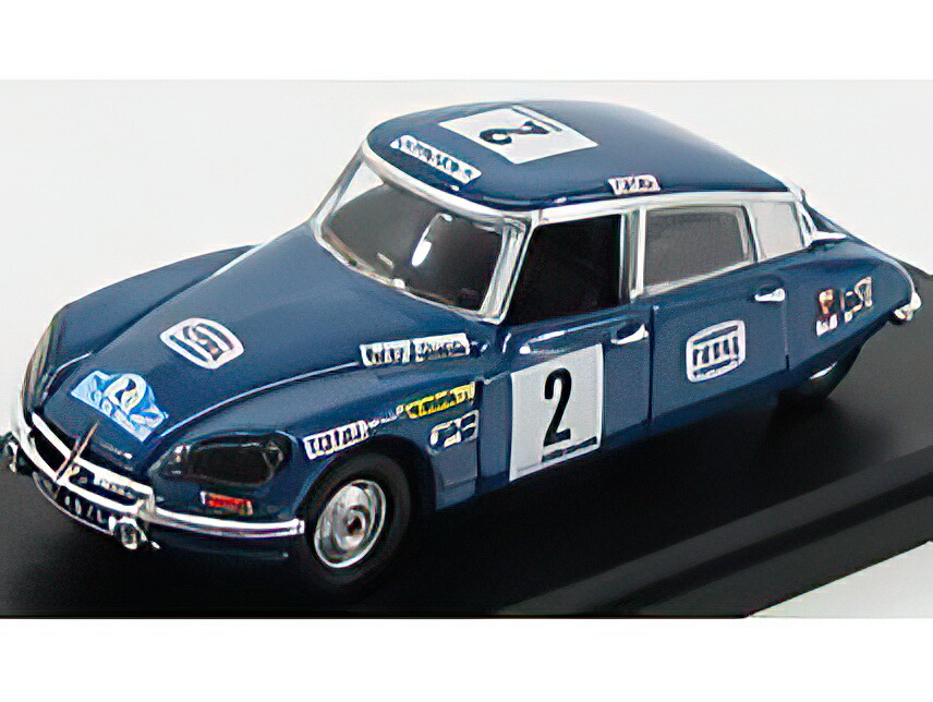 【楽天市場】CITROEN DS21 N 2 4th RALLY MAROCCO 1971 BOB NEIRET JACQUES ...