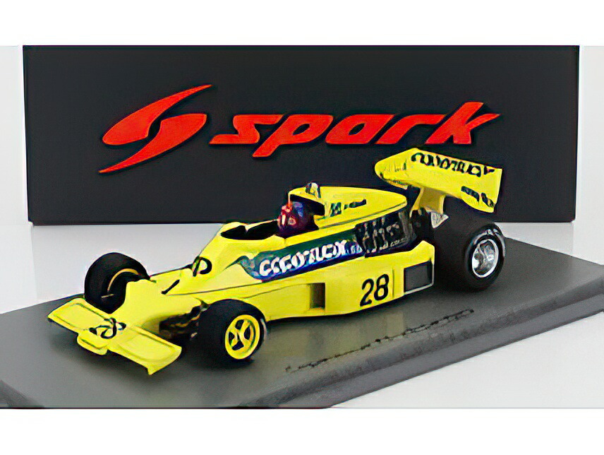 【楽天市場】COPERSUCAR F1 F5 N 28 USA GP 1977 EMERSON FITTIPALDI YELLOW BLACK ...