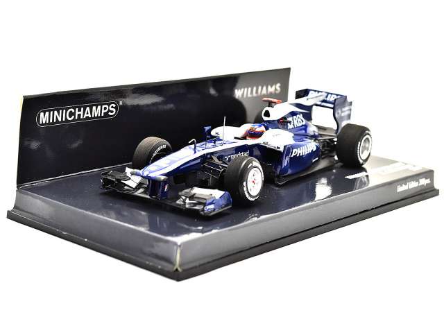 【楽天市場】2010 AT&T Williams Cosworth FW32 Rubens Barrichello レジンシリーズ blue ...