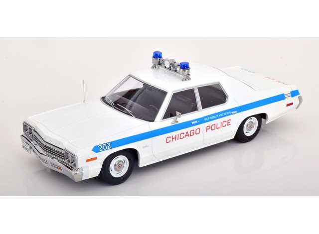 【楽天市場】1974 Dodge Monaco Chicago Police, white/blue/KK-SCALE 1/18ミニカー：ラストホビー
