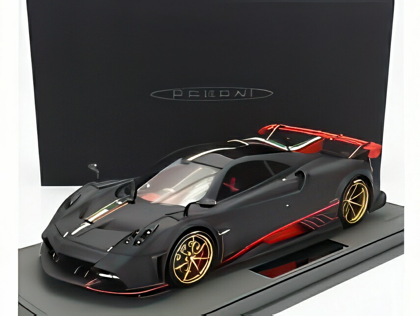 【楽天市場】パガーニ - イモラ 2020 - ショーケース付 - カーボンファイバー ブラック/ BBR 1/18 デラックスve ケース ...